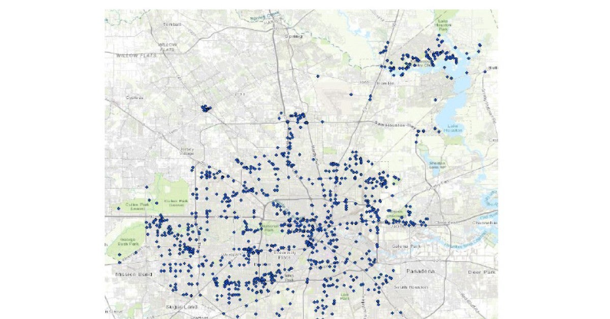 Measuring Flooding with the Houston Fire Department | Kinder Institute ...