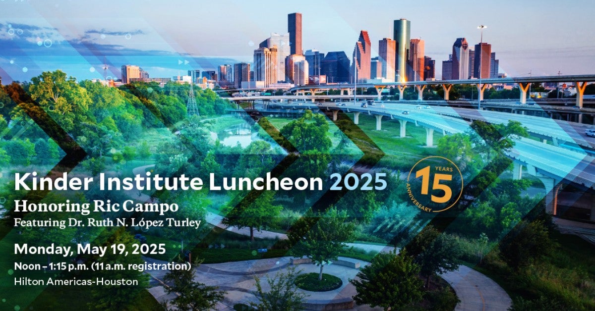 Kinder Institute Luncheon 2025 | Kinder Institute for Urban Research ...