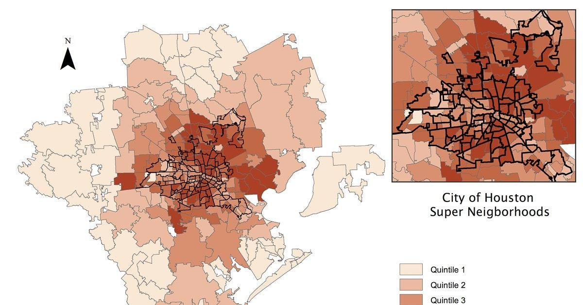 What maps reveal about Houston’s health problems | Kinder Institute for ...