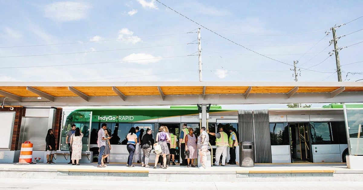 What Indy learned when it opened a mostly bus-only rapid transit route ...