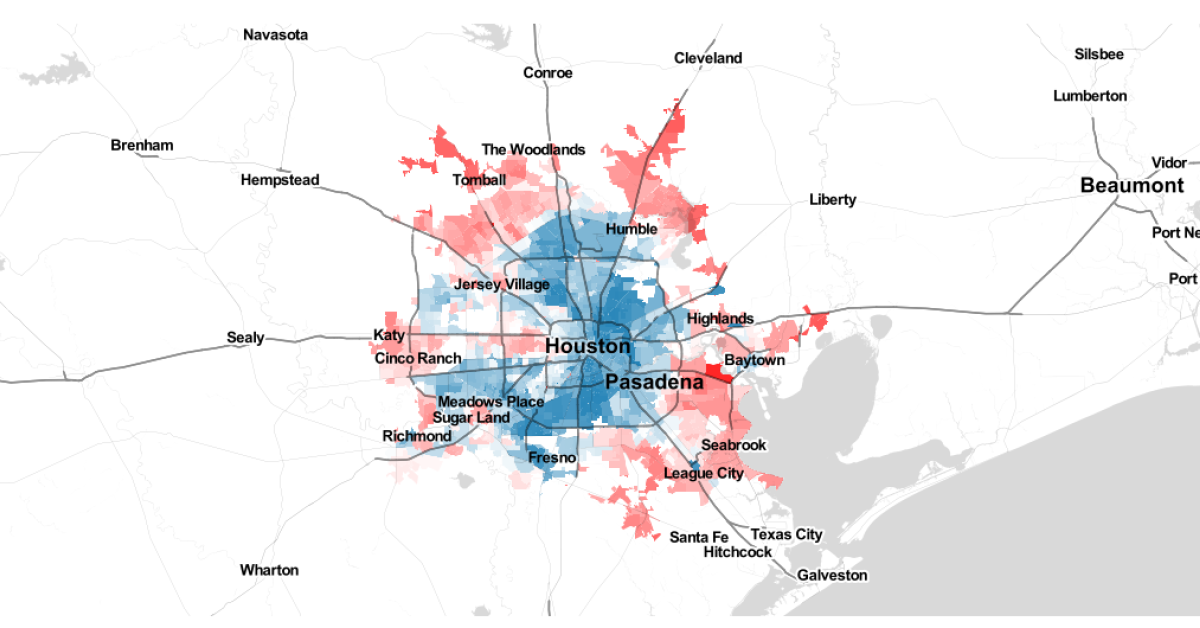 Houston among the most politically-polarized cities in America ...