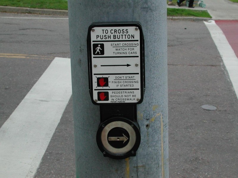 In Houston, Those Crosswalk Buttons Actually Do Something | Kinder ...